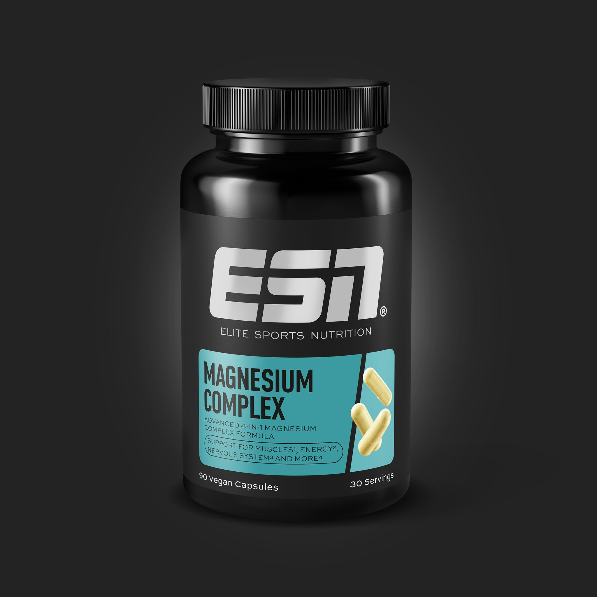 Buy magnesium complex capsules | High-dosed & ideal combination – ESN